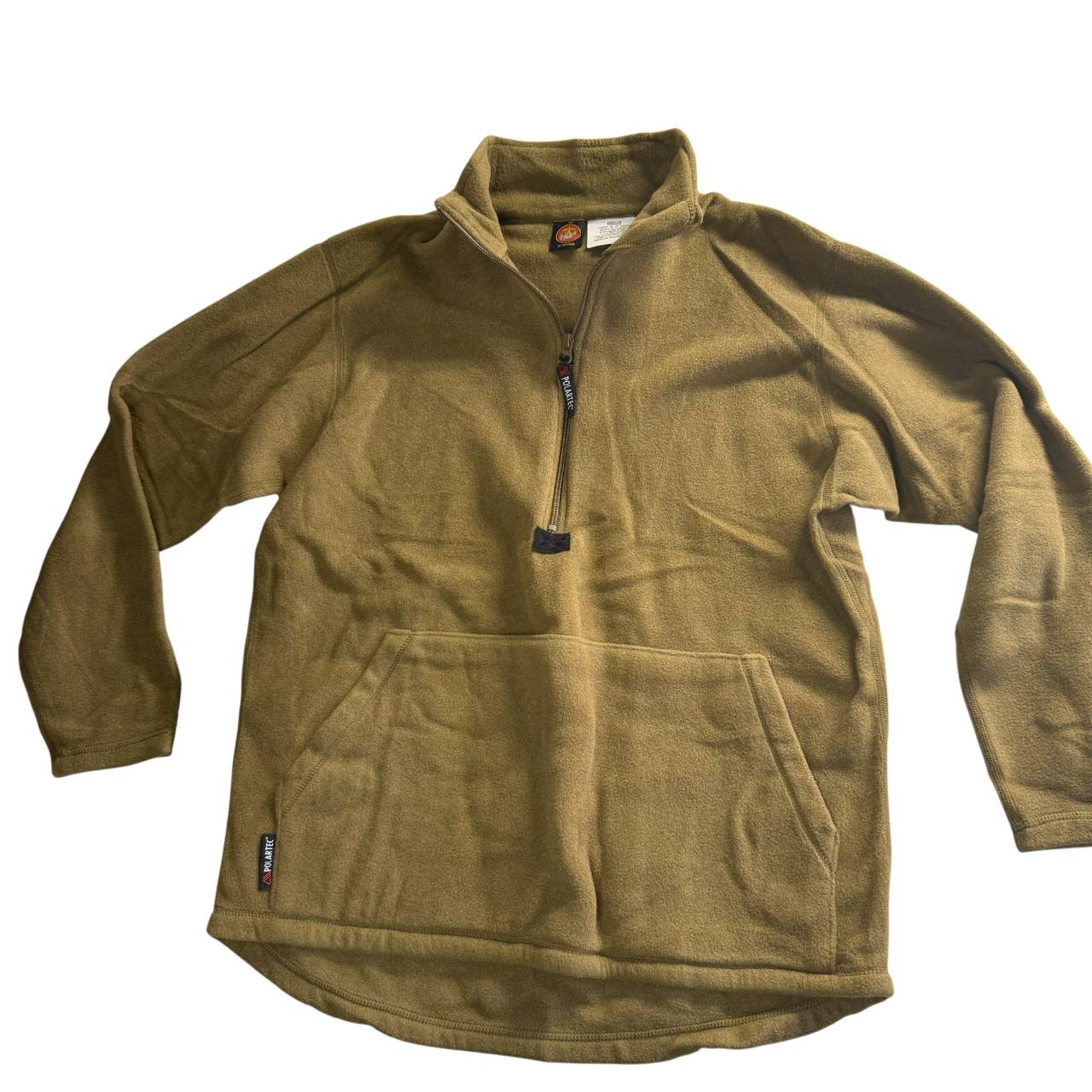 USMC Issue Coyote PolarTec fleece Pullover 1/4 Zip, New – GWOT Supply